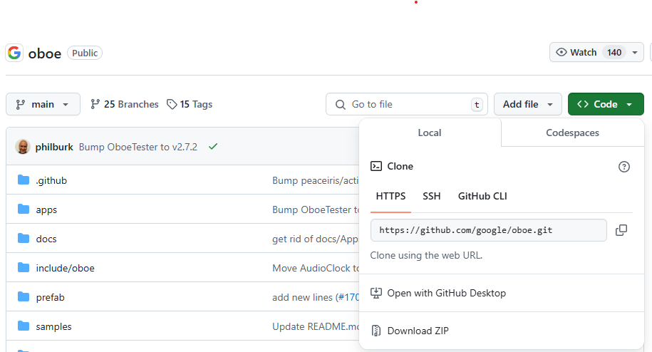 [android] Oboe 라이브러리 사용하기