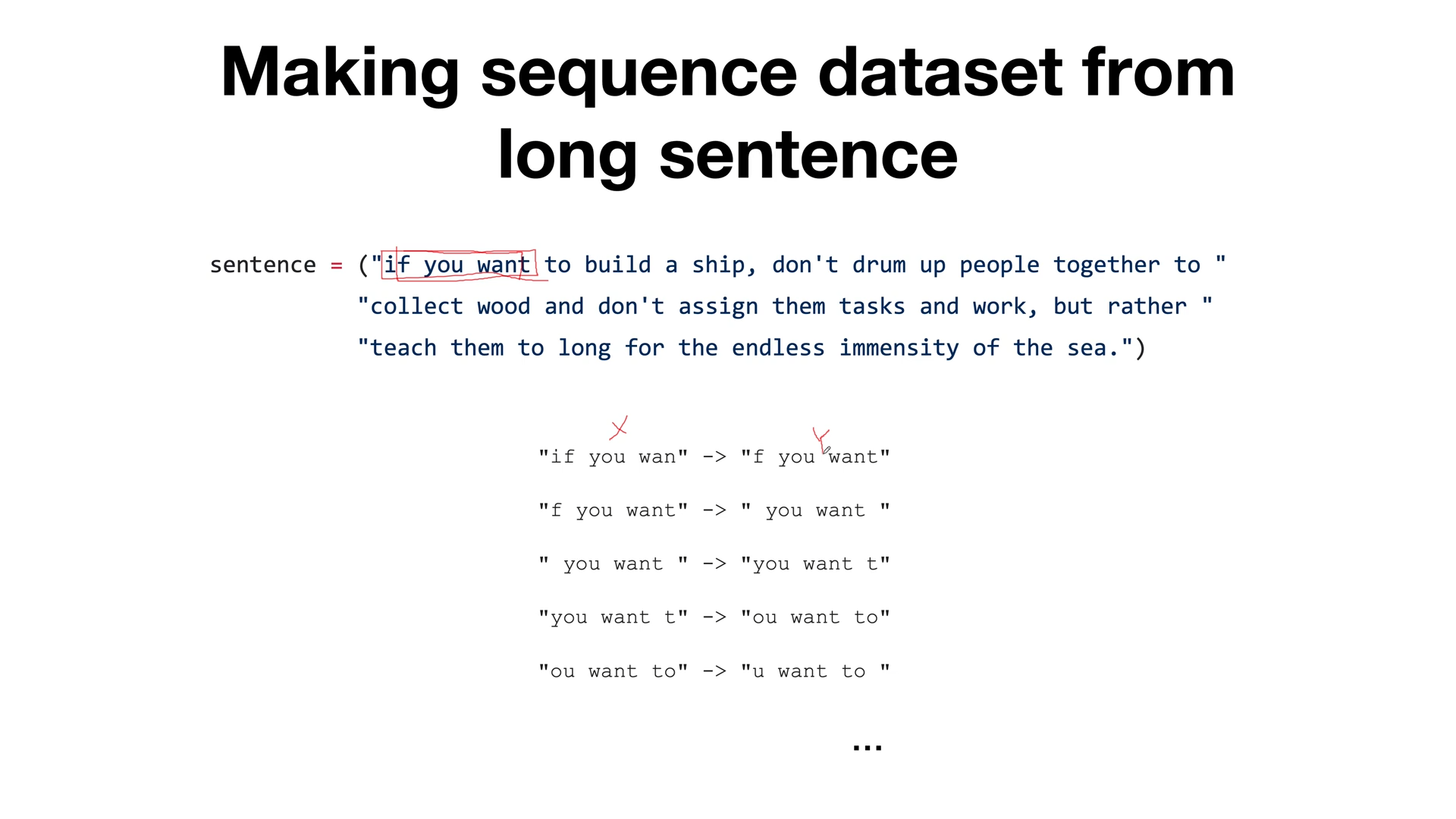 Long sequence [11-3]