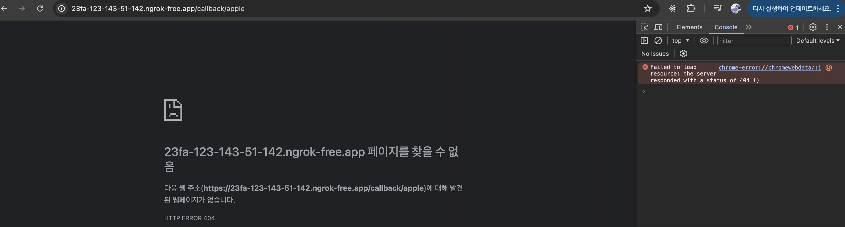 React에 Apple OAuth 적용 2