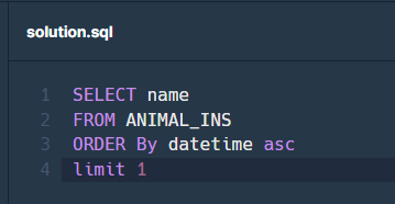 MYSQL LEVEL1 상위 n개 레코드