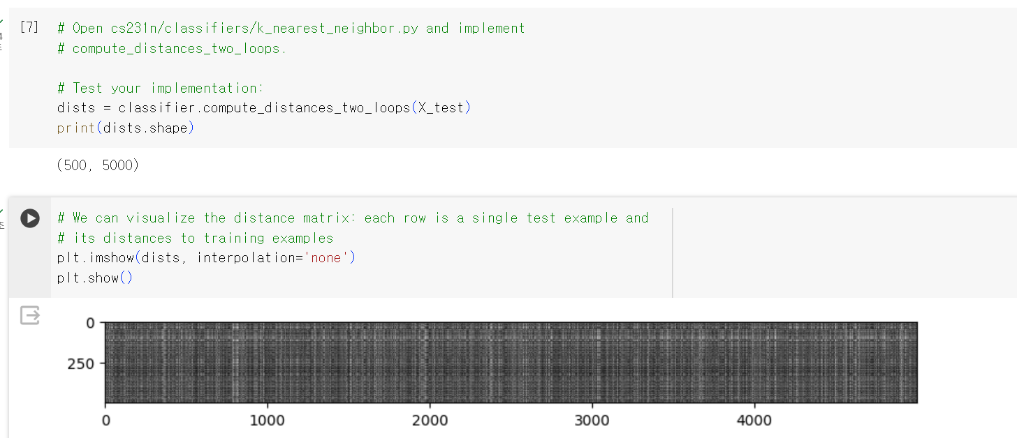 cs231n assignment1 solution