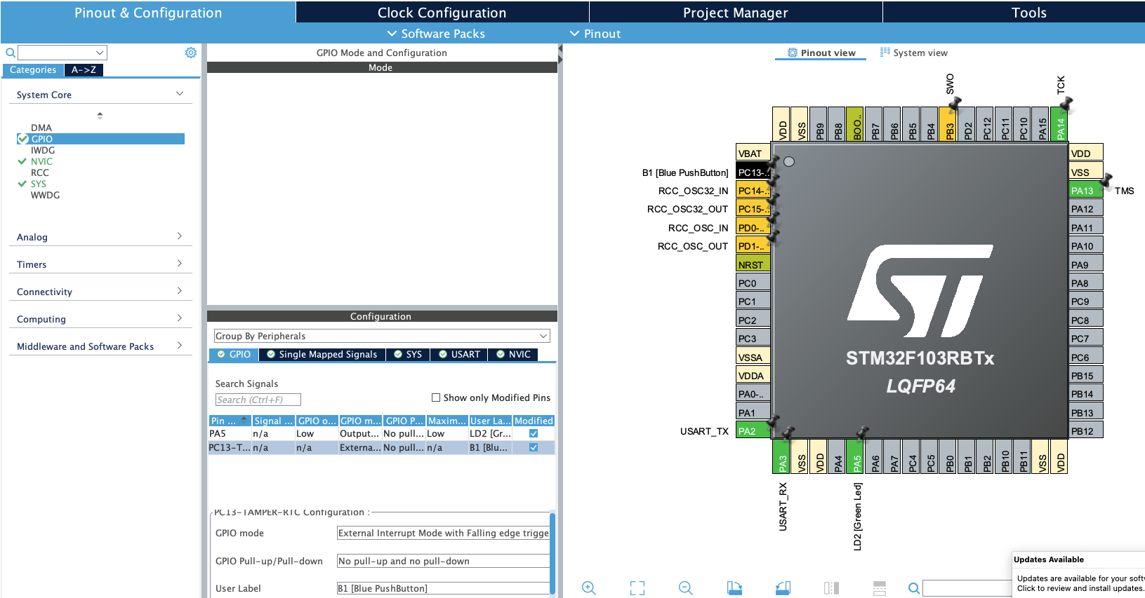 STM32 EXTI(External Interrupt: 외부 인터럽트)