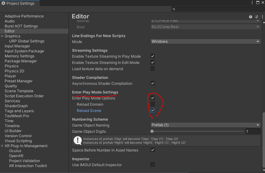 Vrar0 개발 환경설정 Xr Interaction Toolkit