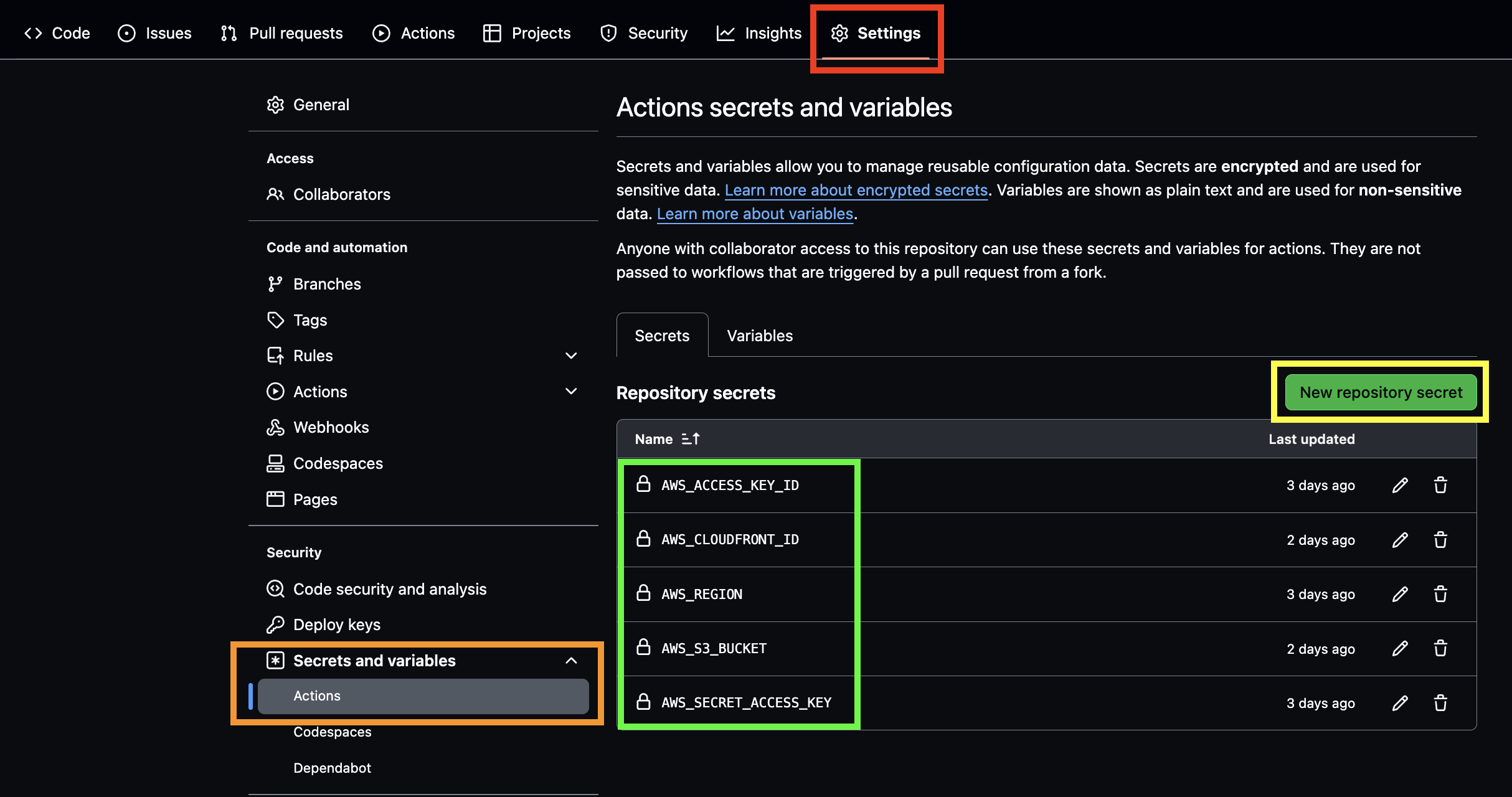 GitHub Actions 를 이용한 CI/CD