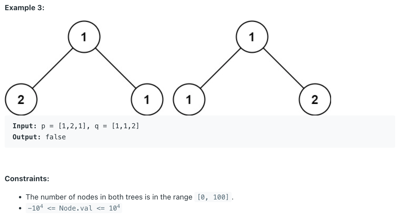 [코테 풀이] Same Tree