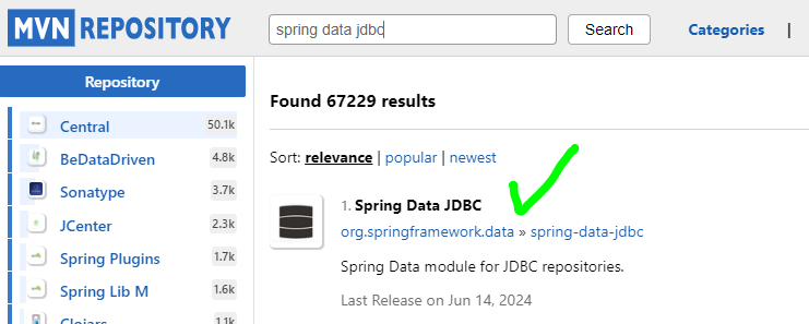 Spring Data 프레임워크_JDBC