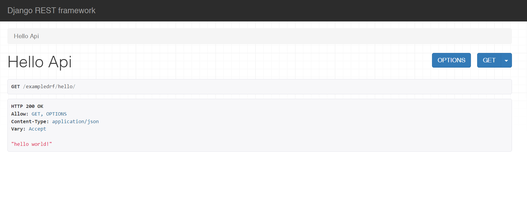 Django REST Framework - TIL
