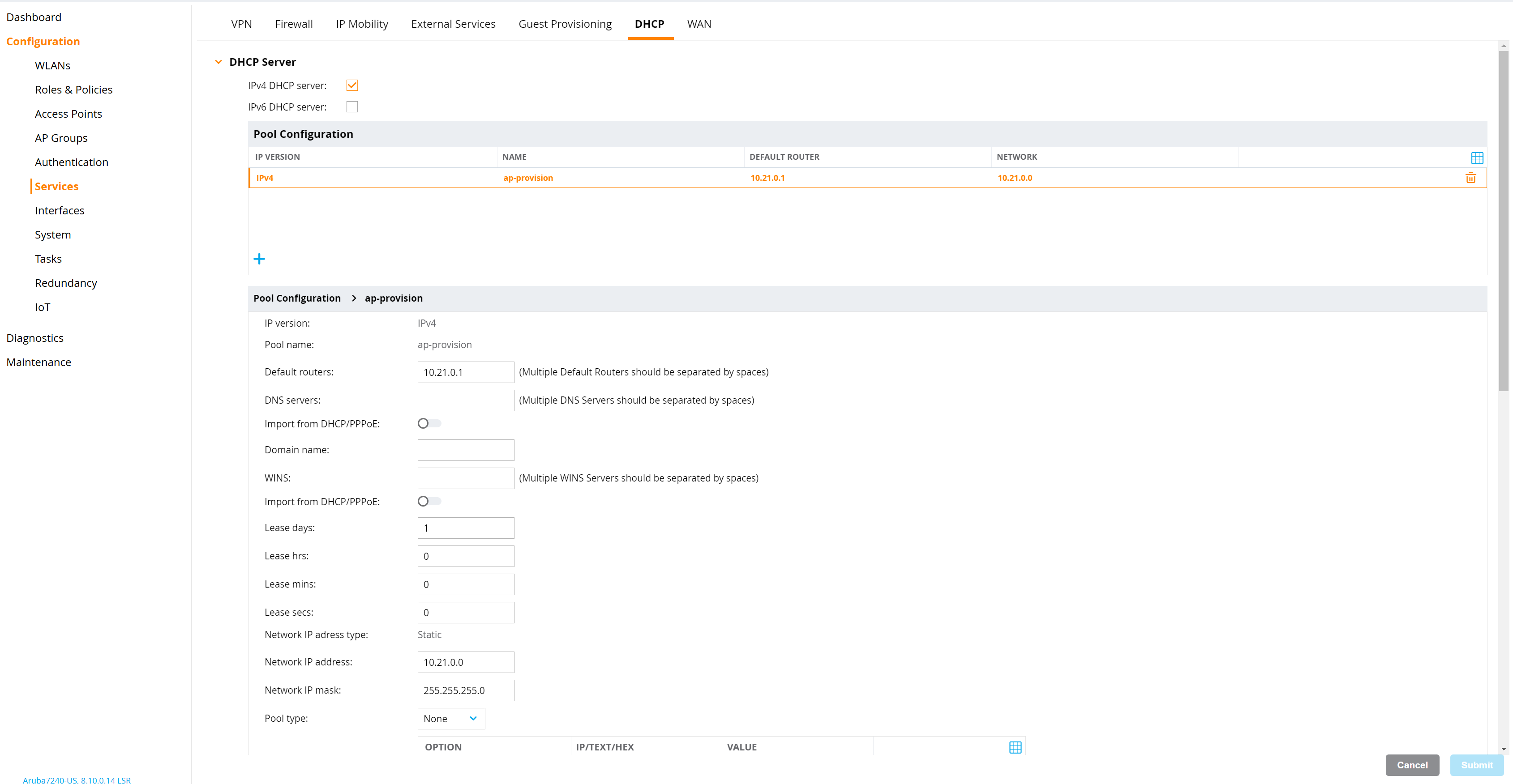 Aruba Wireless LAN Lab 구축기 - (1) Aruba AP Provisioning