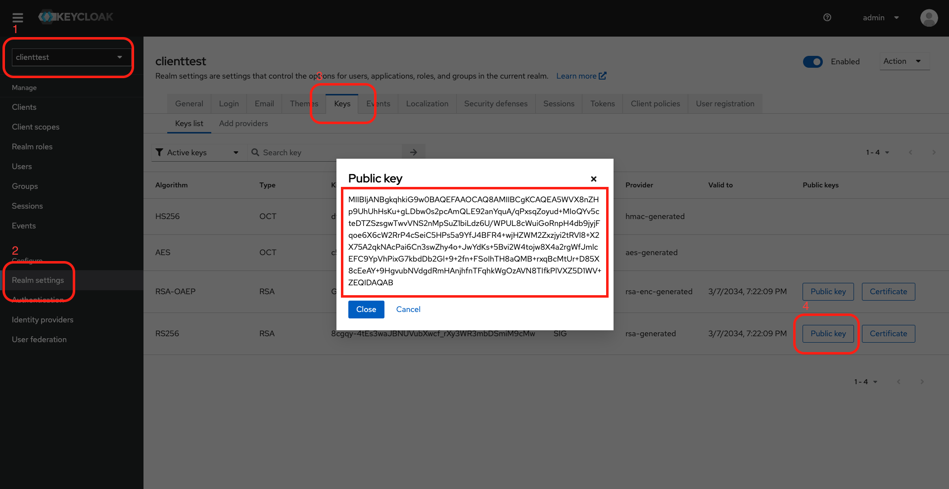 Next-Auth를 이용한 Keycloak 연동 (3)