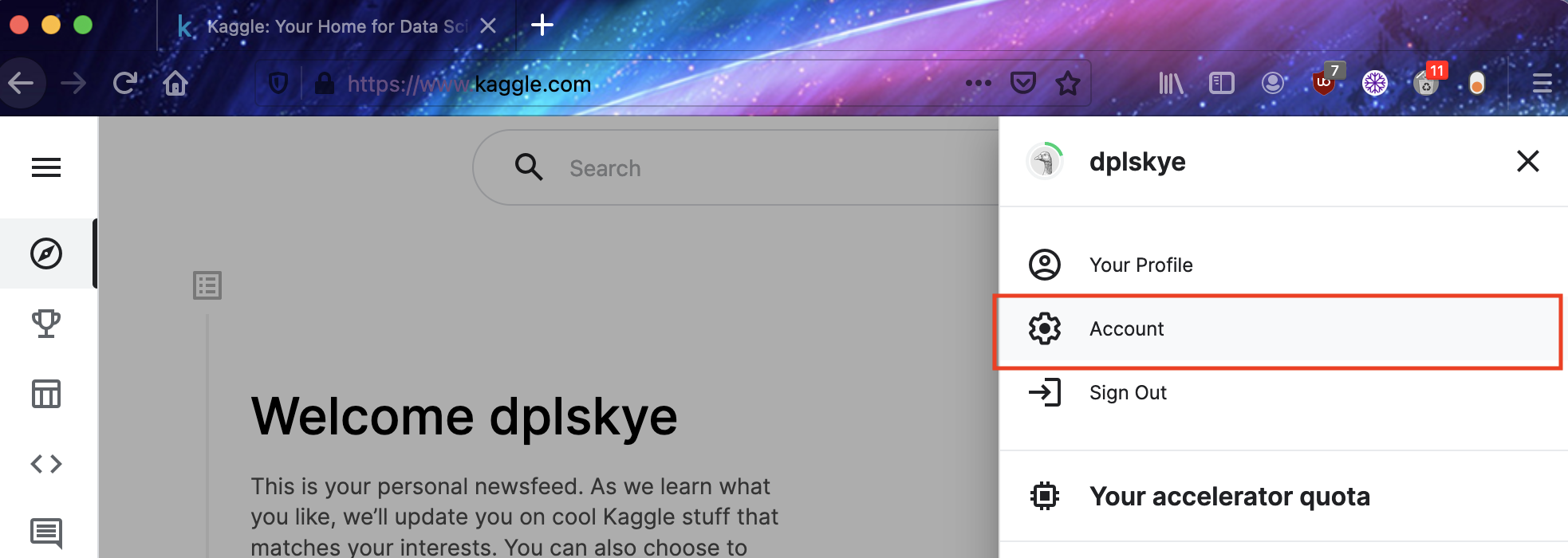 Kaggle API 사용법