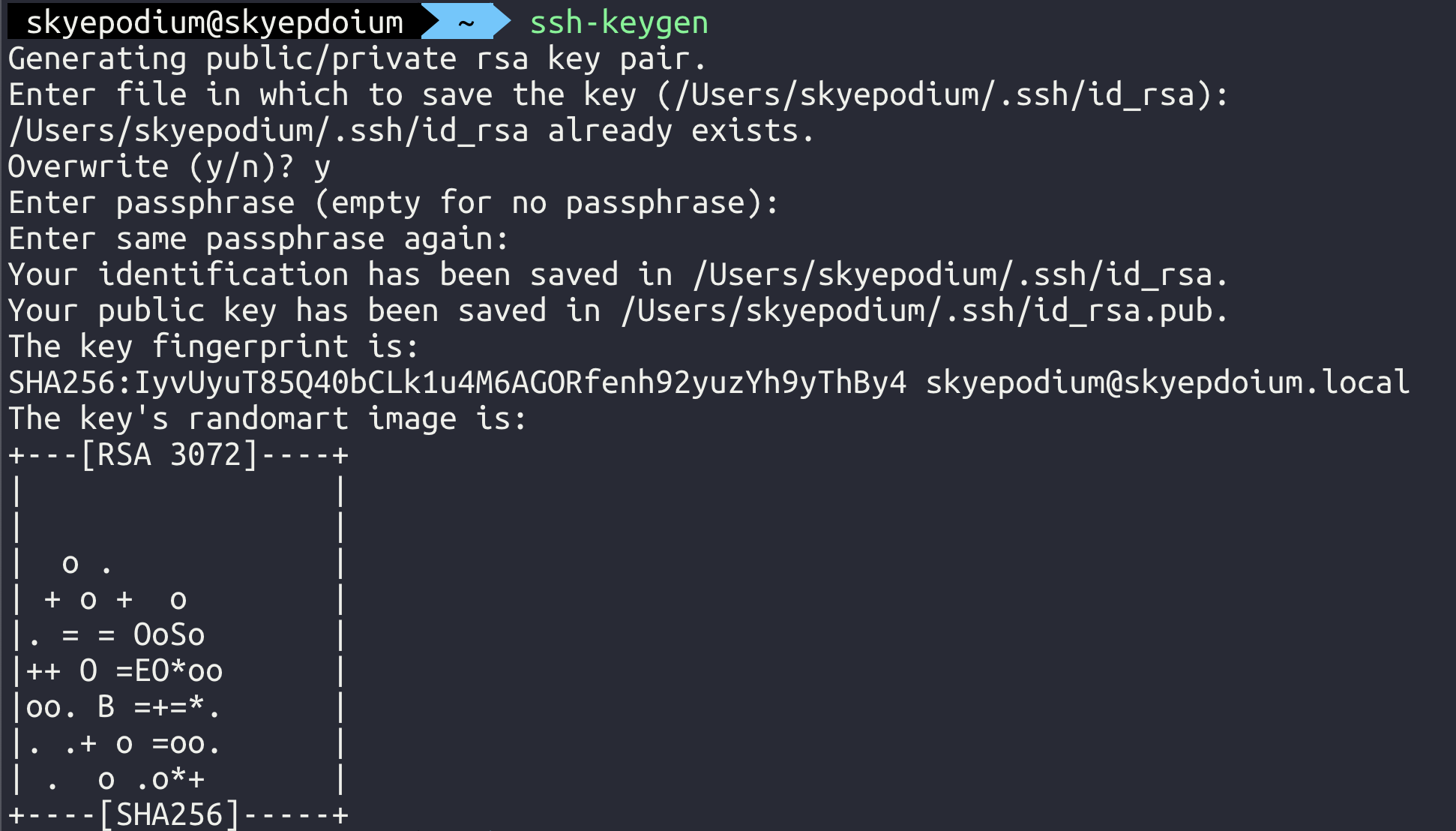 Github SSH Key 등록하기