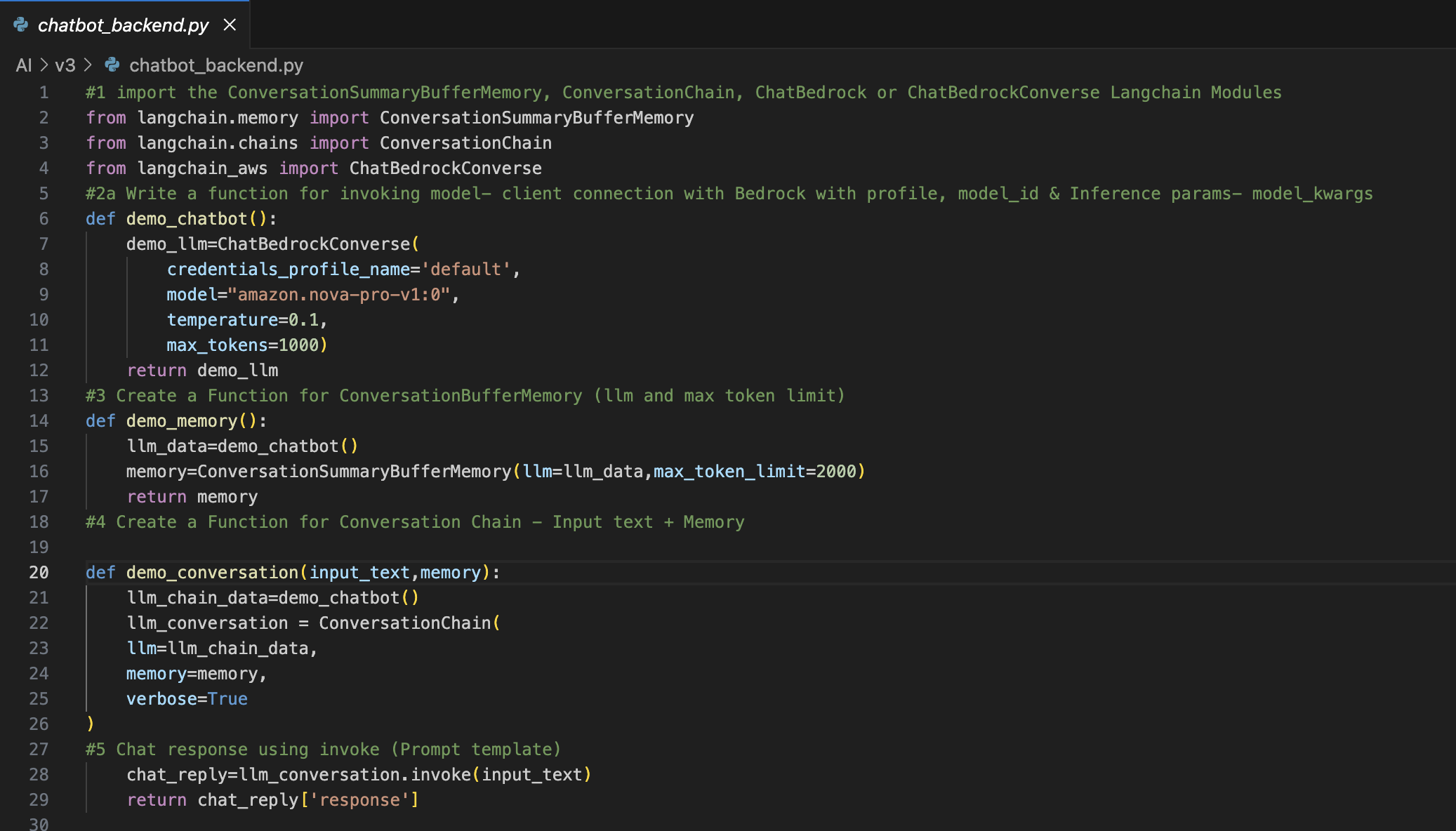 v3 chatbot