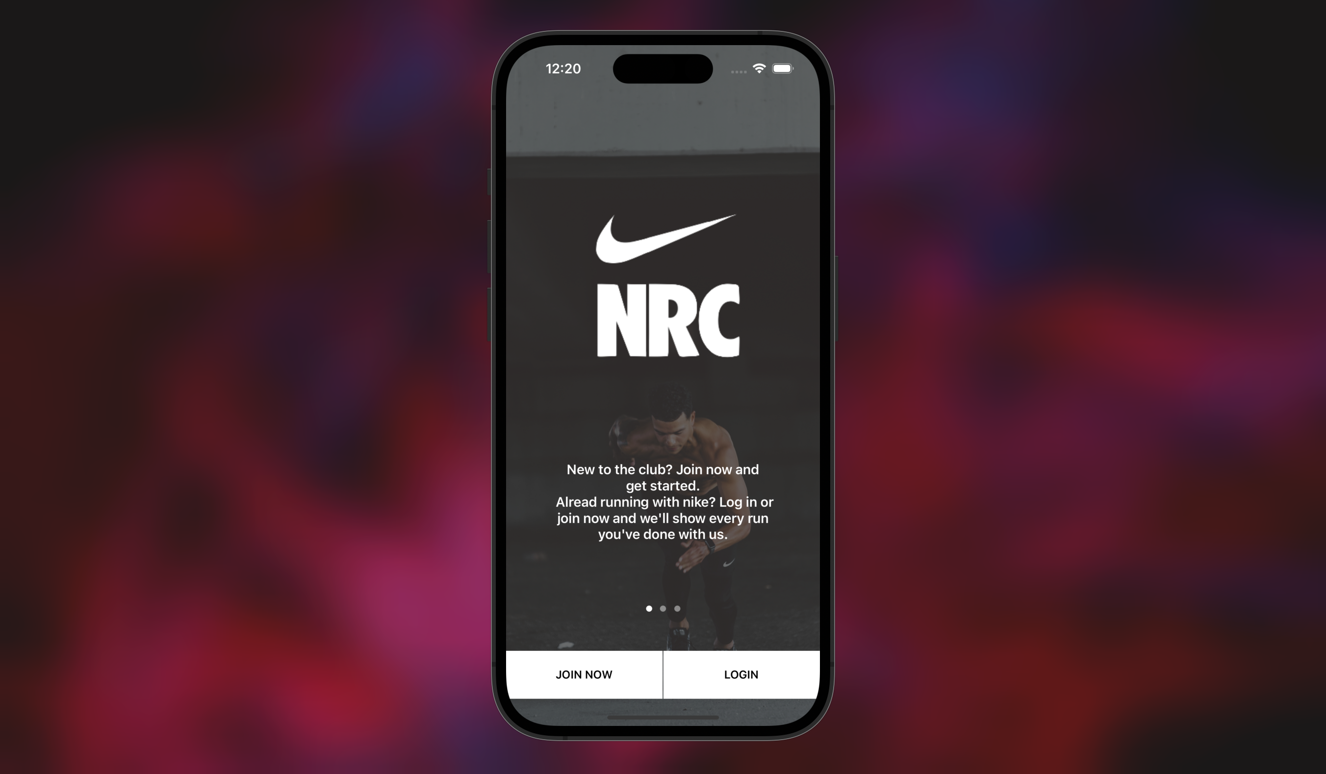 Nike Runnig Club 온보딩 클론 : 페이징 뷰
