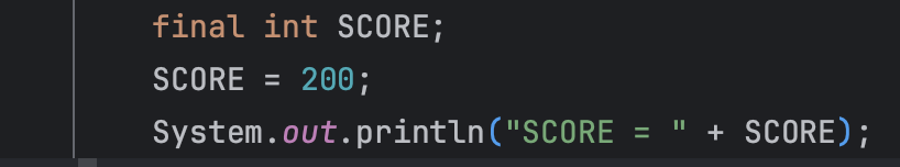 [Java의 정석 - 기초편 / ch2-5] 상수와 리터럴