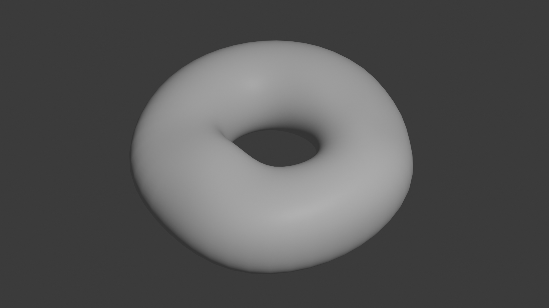 blendering: 도넛 도우 만들기