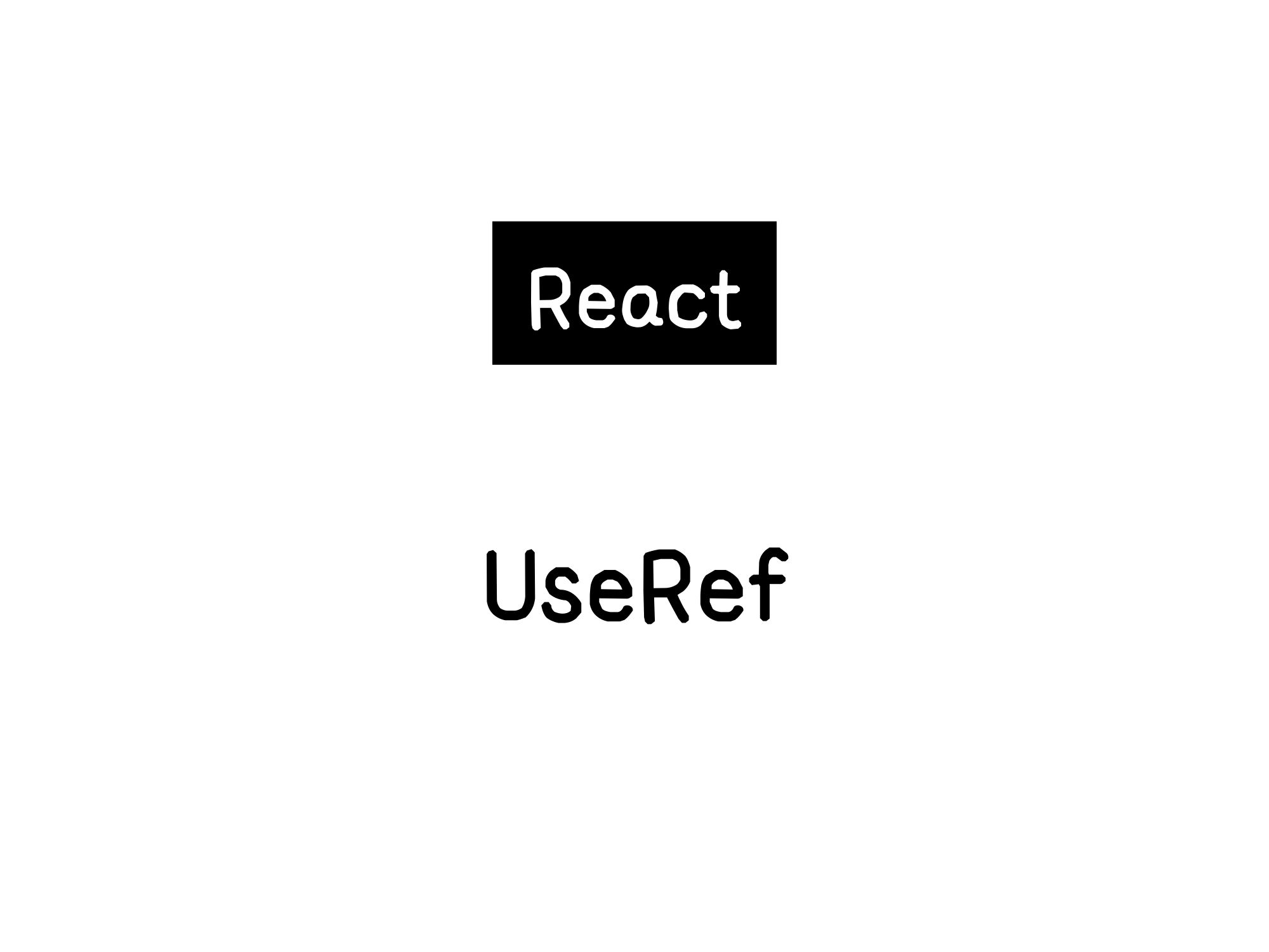 [React] UseRef