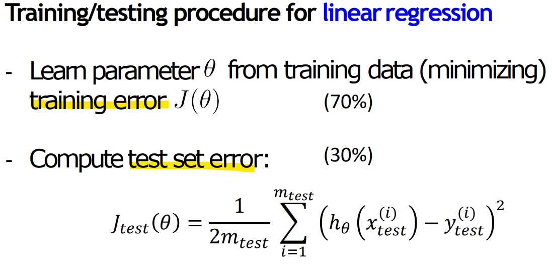 8. Advice for applying machine learning