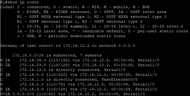 [실습] OSPF-Stub