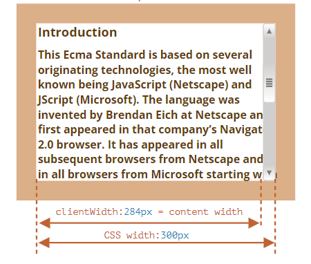 About clientHeight(width), offsetHeight(width), scrollHeight(width)