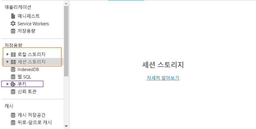 About Cookie & WebStorage
