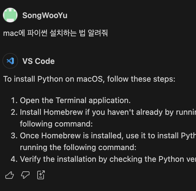 Install VSCode & Extensions Codespaces/Copilot