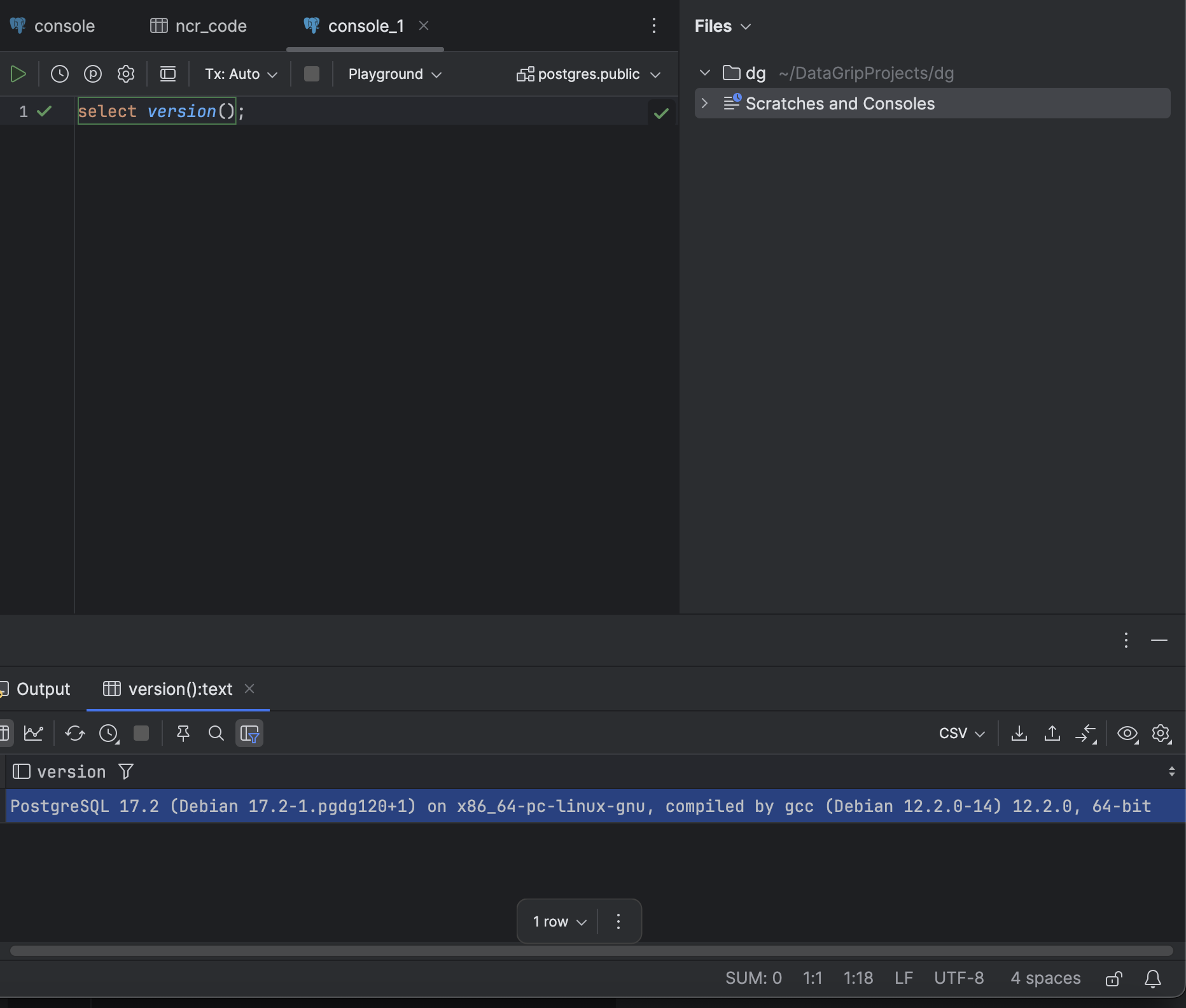 JetBrain의 DataGrip을 이용하여 서버의 PostgreSQL불러오기