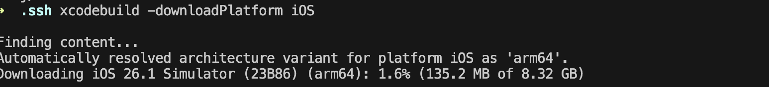 Flutter with Apple Device