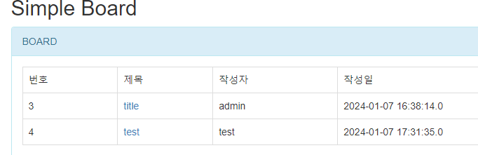 전자정부프레임워크를 이용한 Spring 게시판 Crud 구현 Mybatis And Jdbc 
