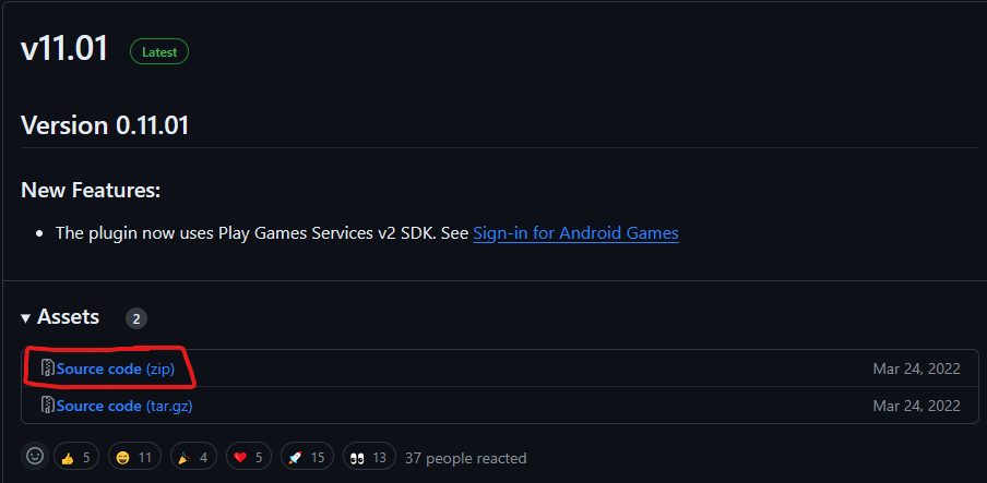 [Unity] Google Play Games 플러그인 설치