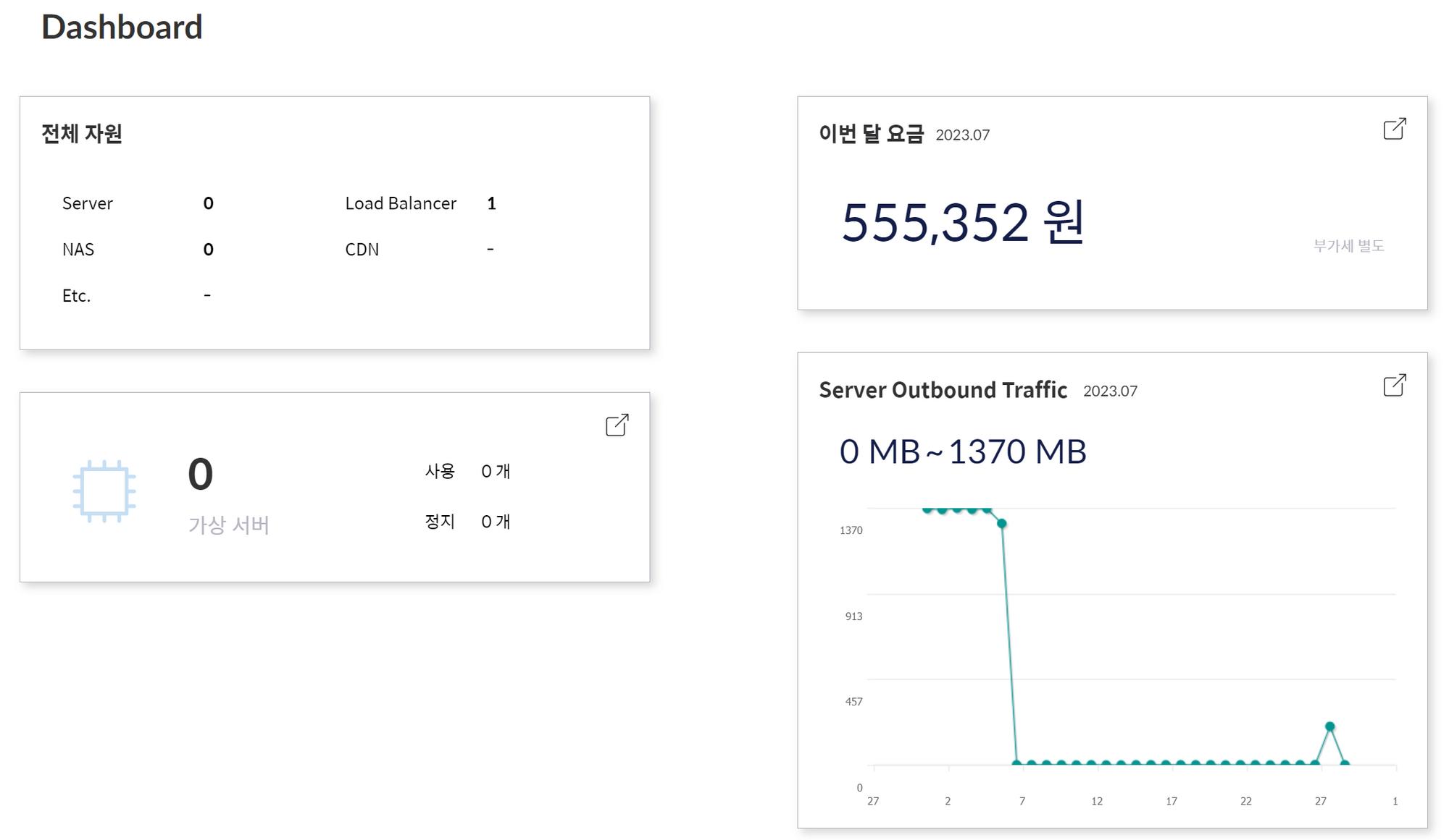 kt cloud T&C 7월 Basic(기초) 교육 1일차