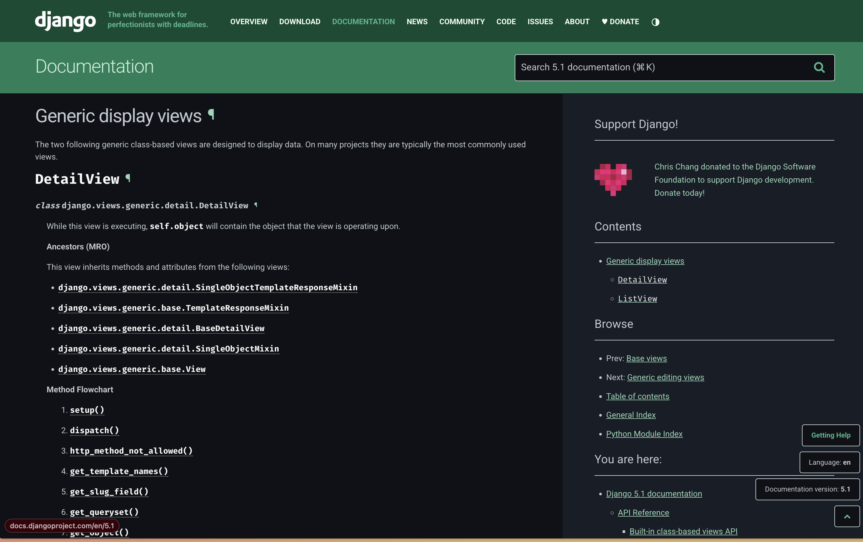 Django 의 generic detail view 에 대해 알아보자
