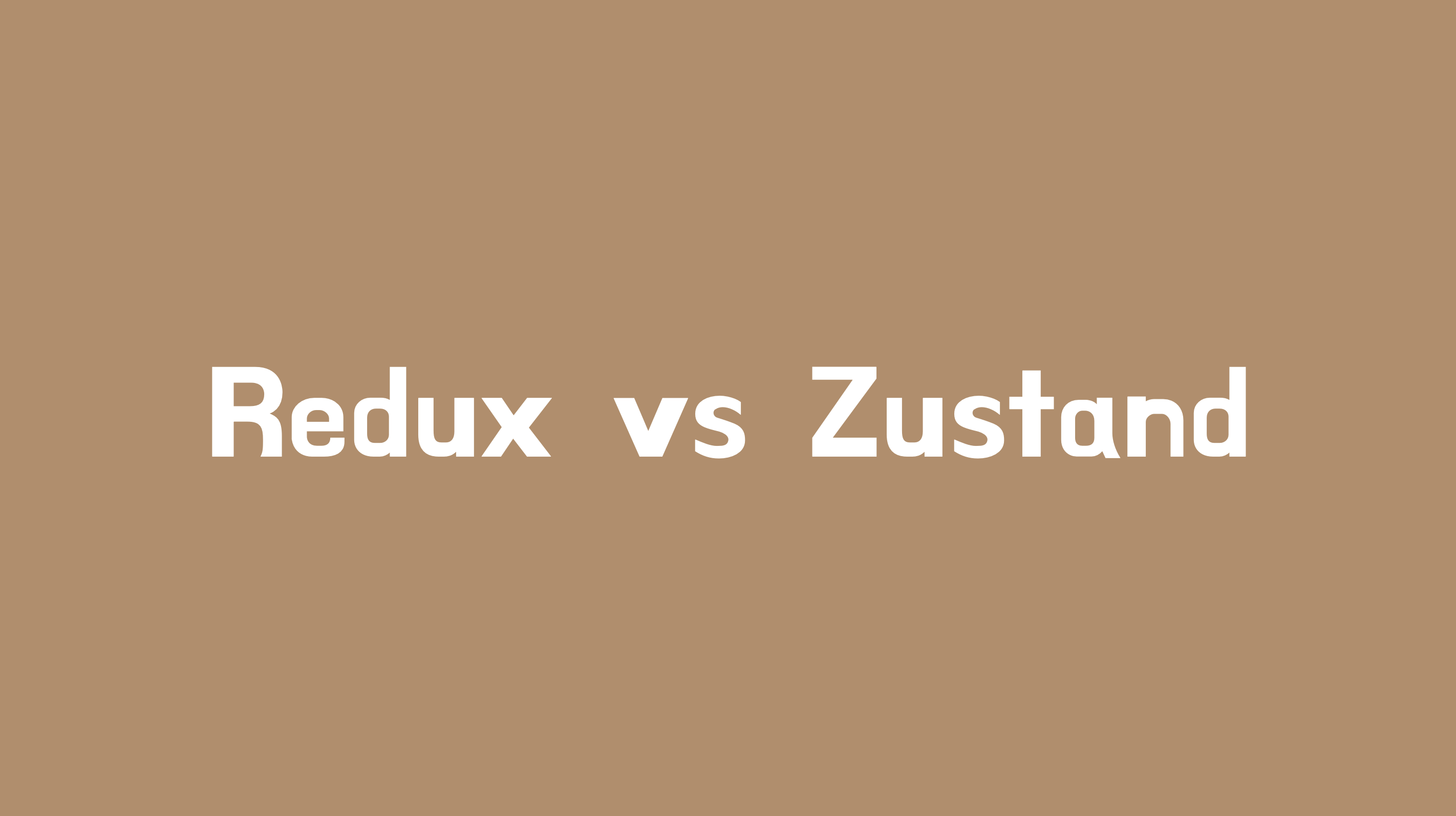 [Redux vs Zustand] 주요 차이점과 유사점