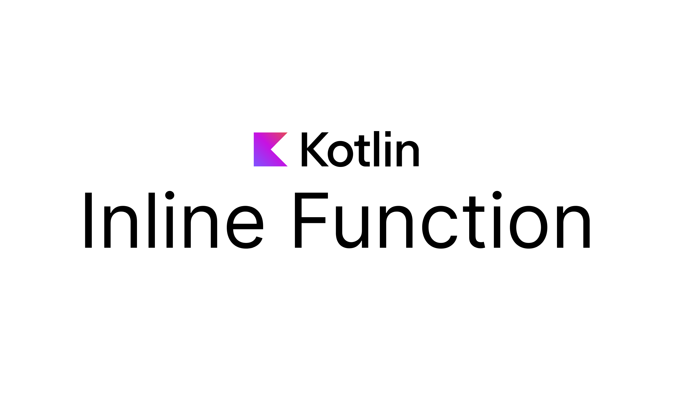 Kotlin inline, noinline, crossinline