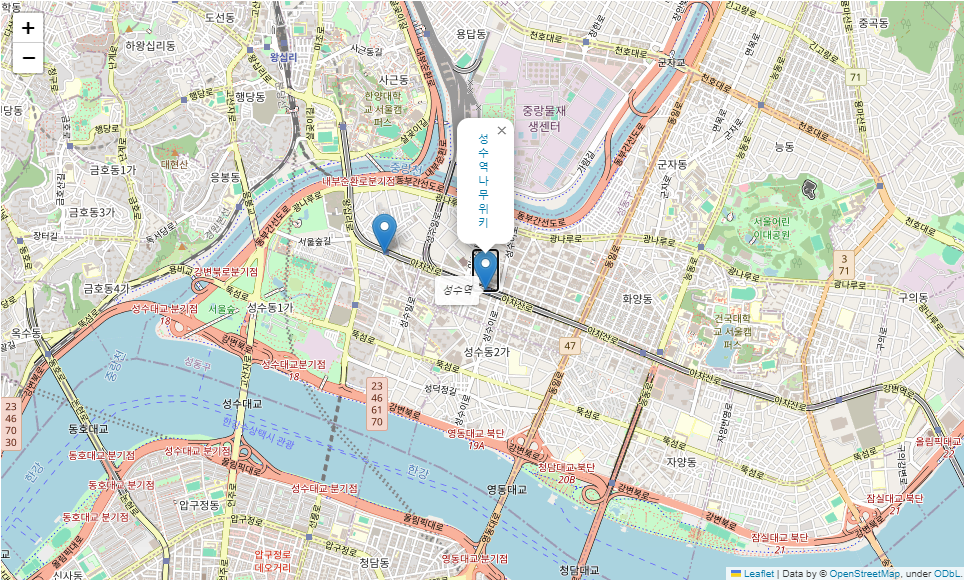 Google Map API와 Folium 사용하기