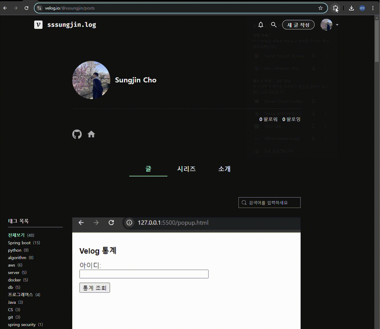 Velog에 총 조회수 확인, 통계 기능이 나왔다고?? (Chrome Extension을 만들어보자) Velog Stats #1