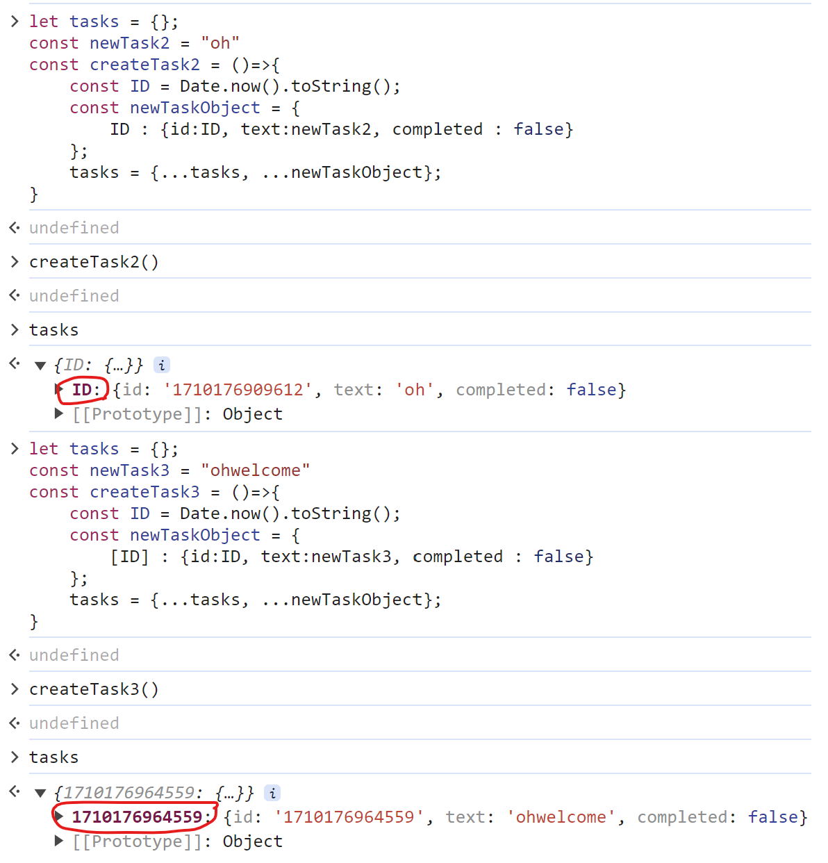 [React Native TIL] 객체 형태 데이터 CRUD