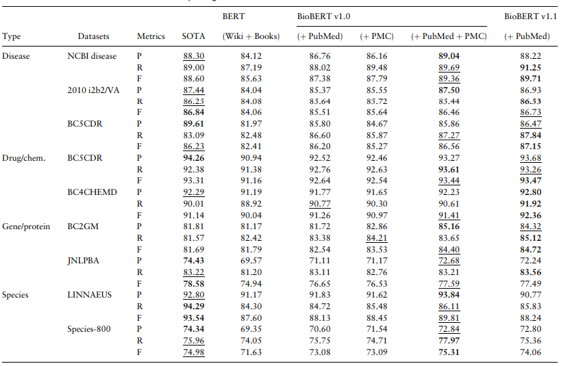 BioBERT Paper Review