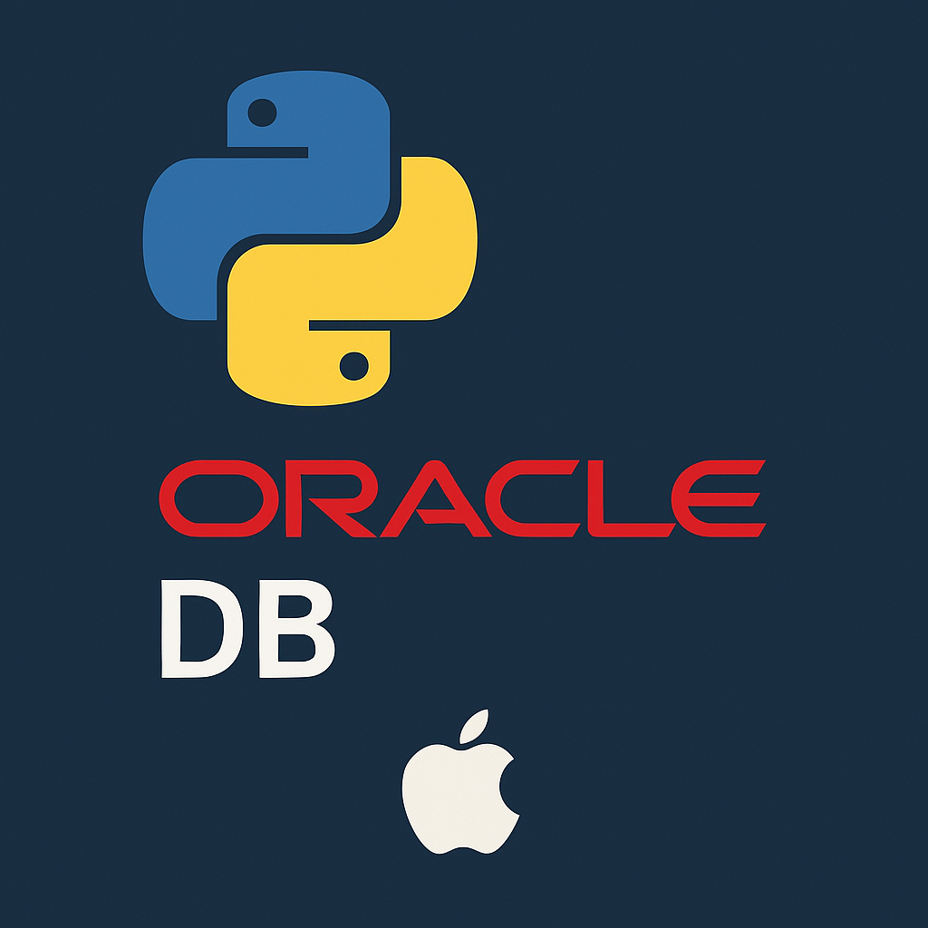 [MacOS][Python] 오라클 DB 모듈 사용하기