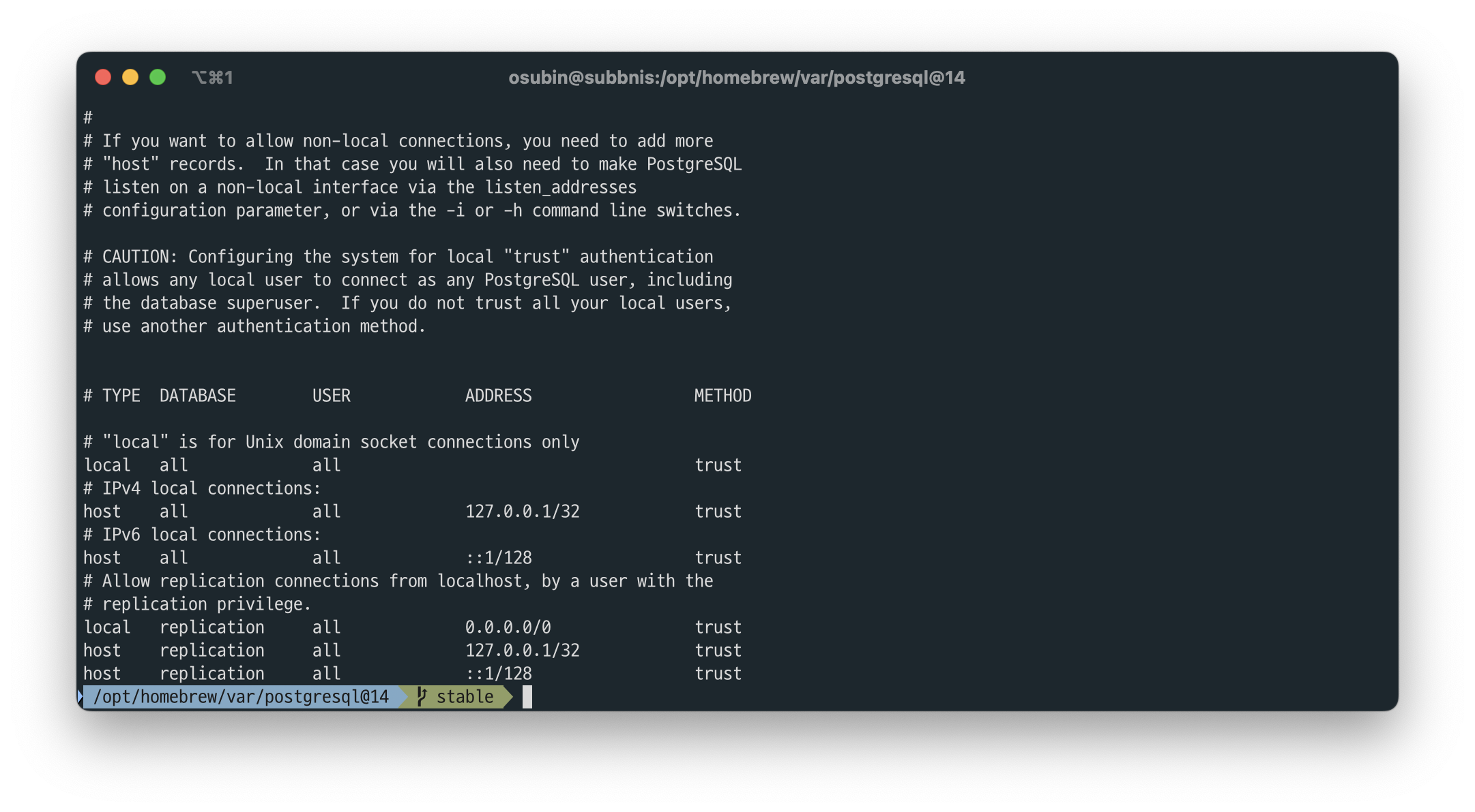 [error] 맥북 껐다 켰더니 Postgresql 실행이 안 되는데요 Postgresql Error 256