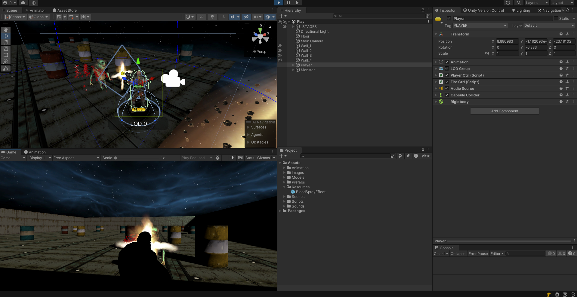 [Unity] Space-Shooter (3)