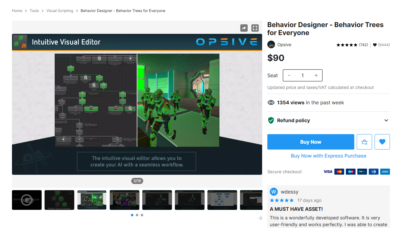 [Unity] Behavior Tree (1)