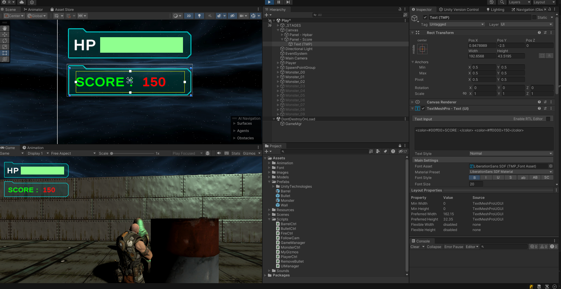 [Unity] Space-Shooter (5)
