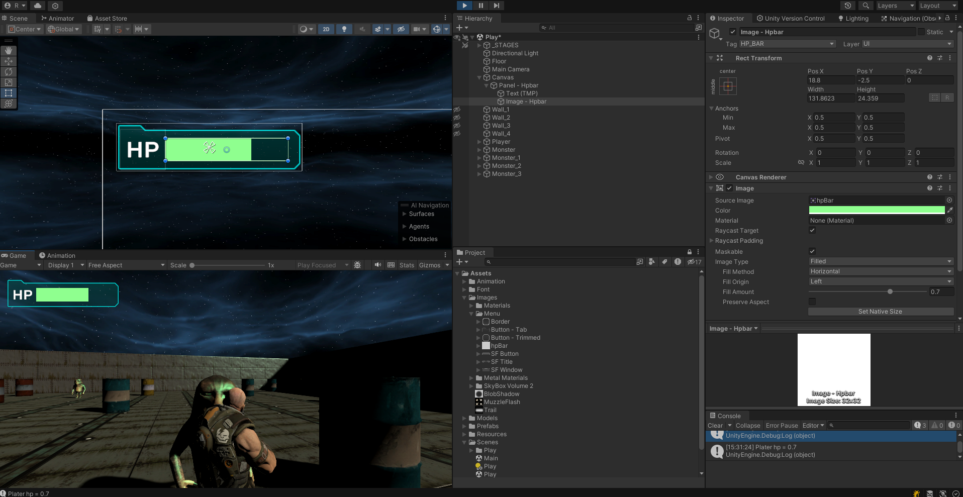 [Unity] Space-Shooter (4)