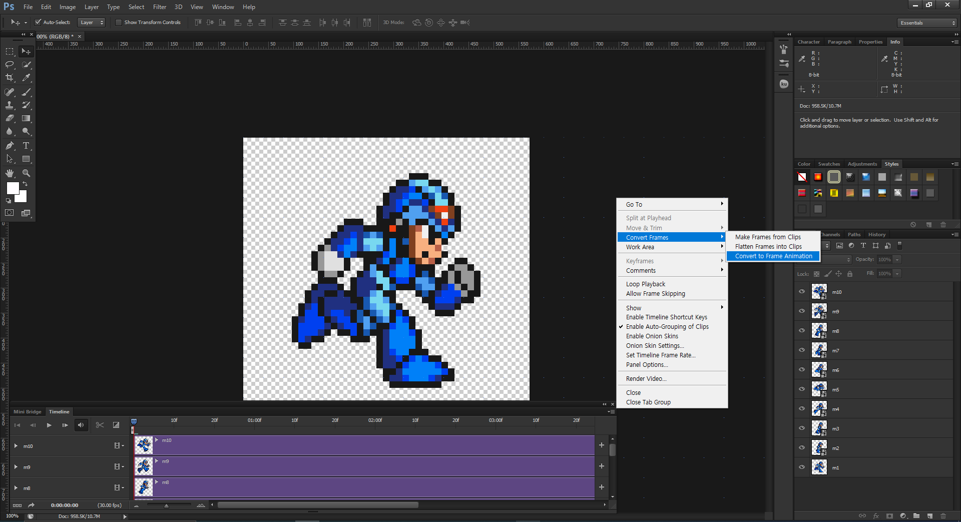 APNG 제작하고 웹에서 사용해보기