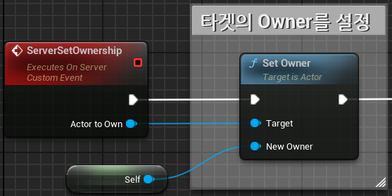 [UE] Multi_클라이언트가 액터 소유권(OwnerShip) 얻는 법 및 액터 생성 시점