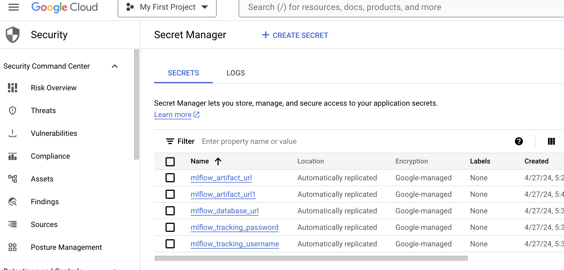 [mlflow] 1. google-cloud-platform 세팅