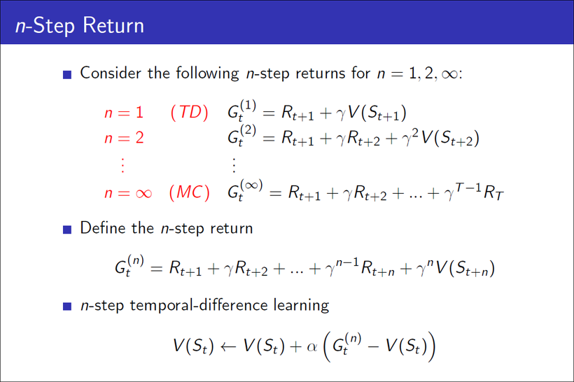 [강화학습] TD(Temporal Difference) Methods
