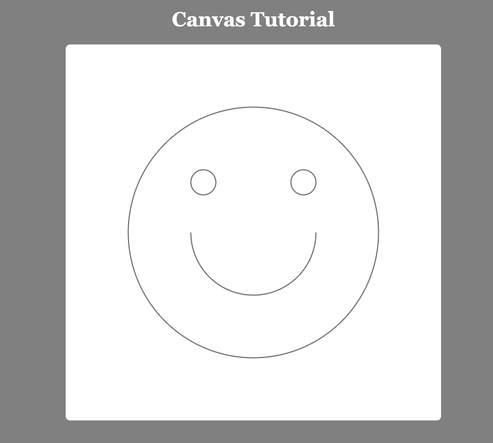 [JS] Canvas API