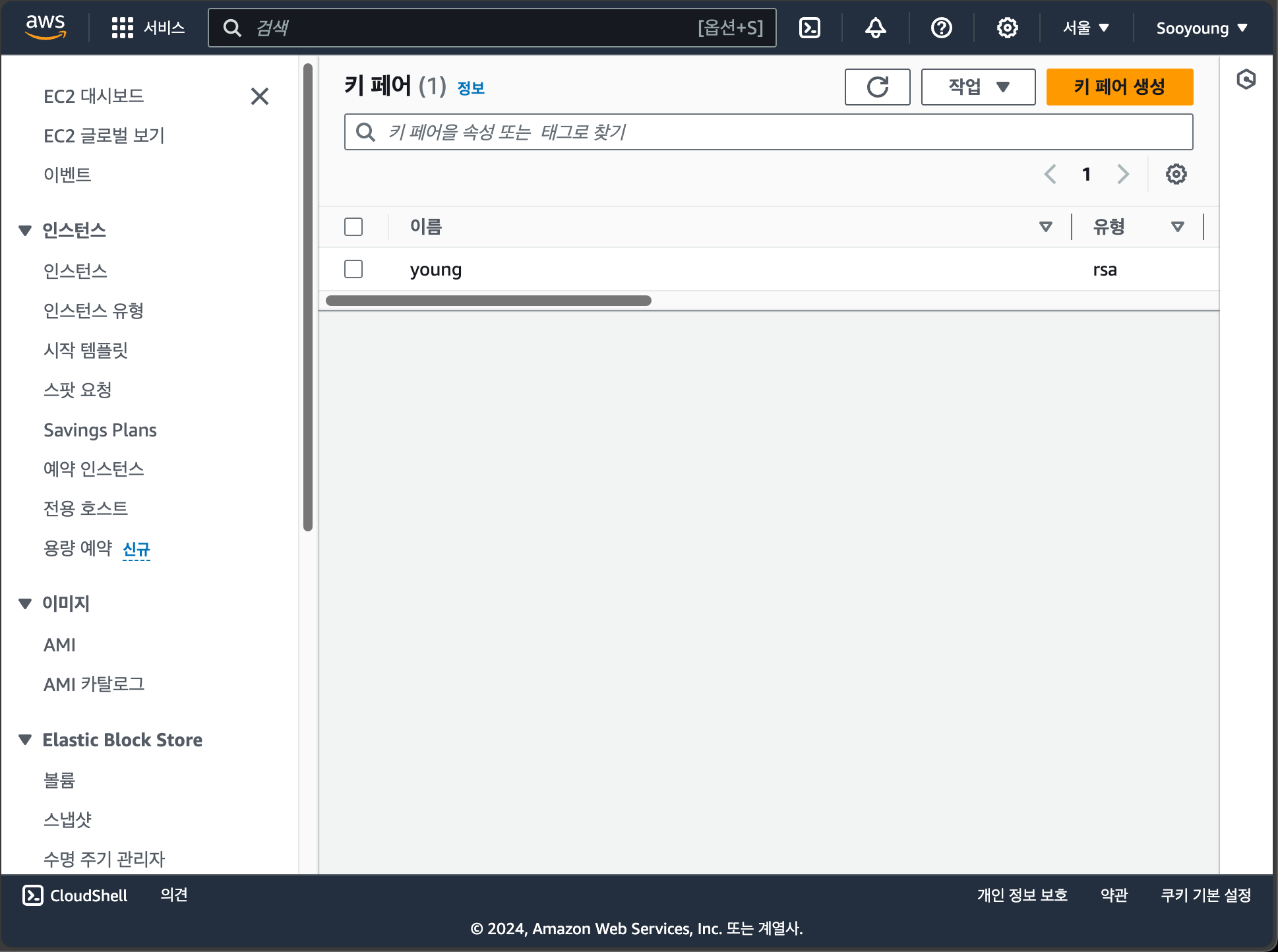[AWS] EC2 인스턴스에 SSH 접속 시 Permission denied (publickey) 오류